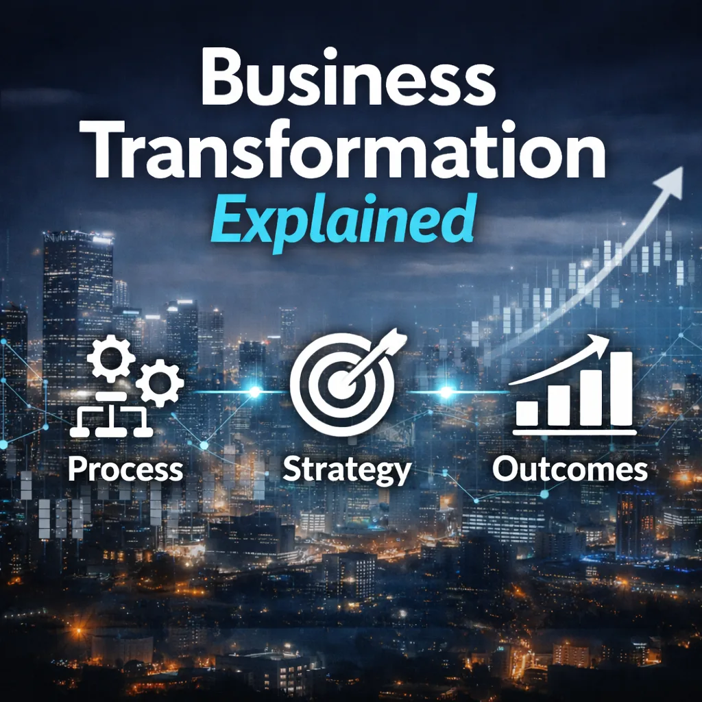 Business Transformation Explained Process Strategy Outcomes